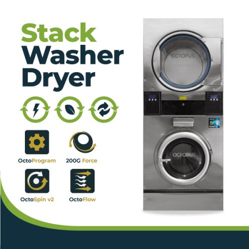 Octopus Stack Washer Dryer - Octopus Laundry